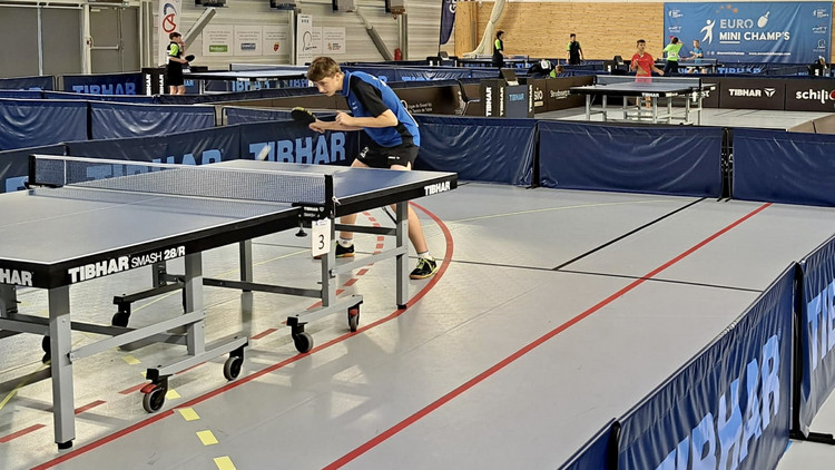 Jonas Rinderer und Eva Gao machen bayerischen Farben alle Ehre ...