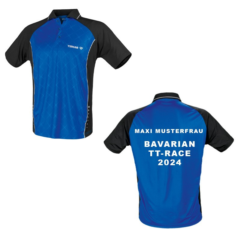 Jetzt kann in einem eigenen Race-Trikot mit Namen auf dem Rücken ...