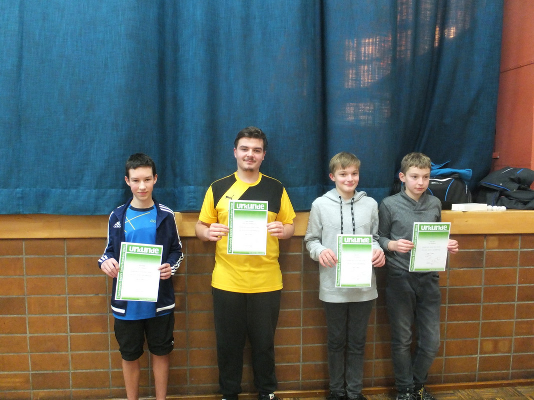 Junior Race Turnier in Damm - Bayerischer Tischtennis-Verband