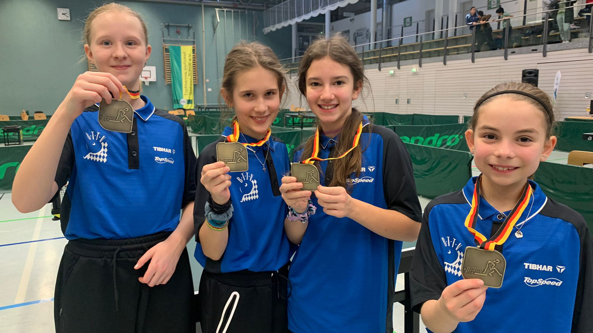 DTTB Team Talent Cup: BTTV-Mädels holen Überraschungs-Bronze ...