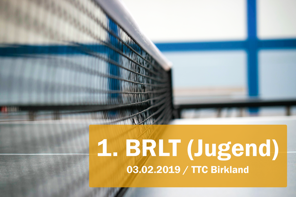 Über 230 Einzel bei 1. BRLT in Peiting - Bayerischer Tischtennis-Verband