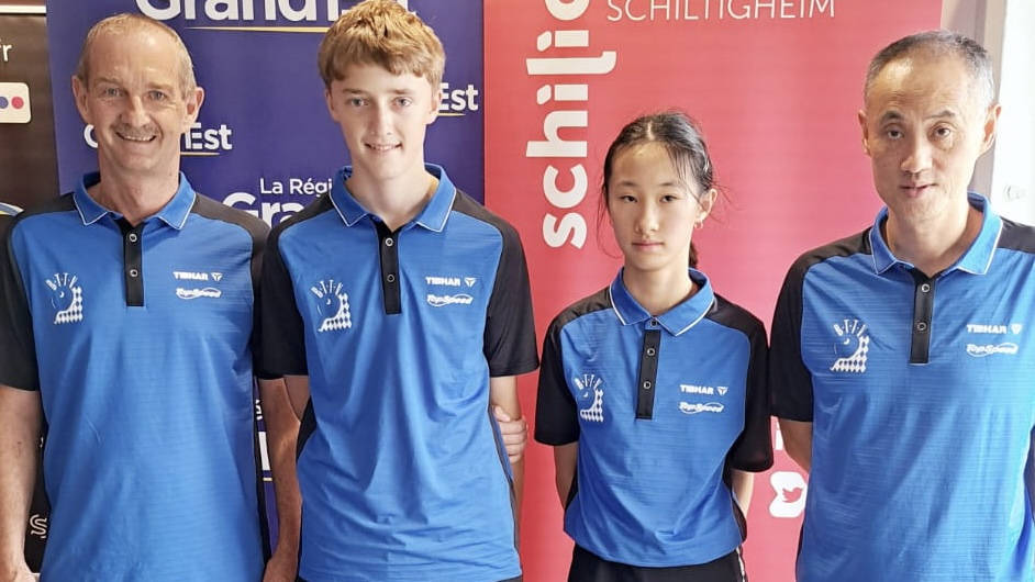 Jonas Rinderer und Eva Gao machen bayerischen Farben alle Ehre ...