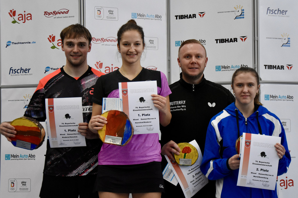 Daniel Rinderer schafft das Triple - Bayerischer Tischtennis-Verband