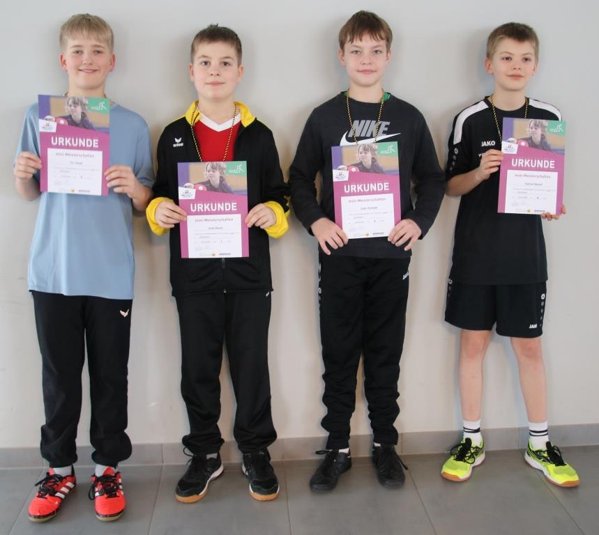 Auftakt der Minimeisterkreisentscheide 2024 des Bezirks Unterfranken ...